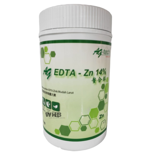 Ag EDTA - Zn 14% Fertitrade - ( 1kg ) - WHB Agro Sdn Bhd
